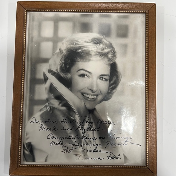 8” x 10” | Wall Decor | Donna Reed Signed Photgraph | Poshmark